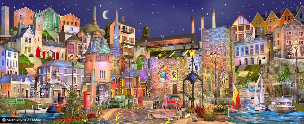 Keith Drury Art: World’s most colourful art. Taking the UK by storm.