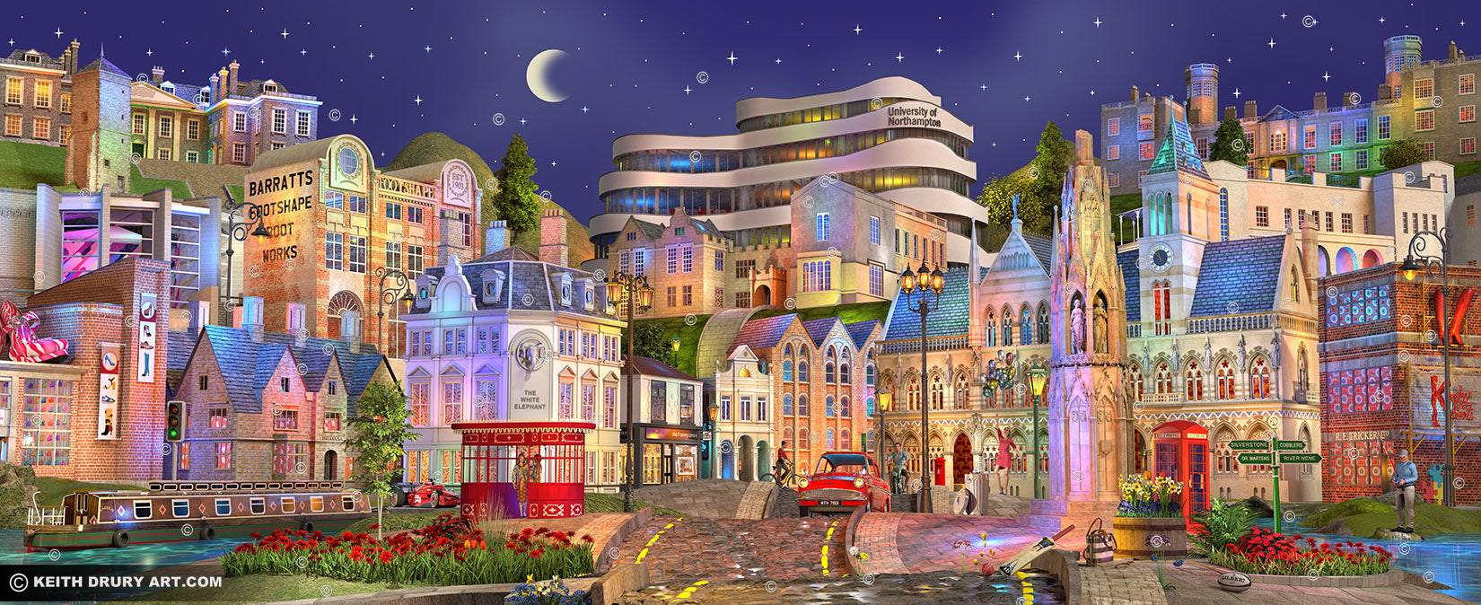 Keith Drury Art: World’s most colourful art. Taking the UK by storm.