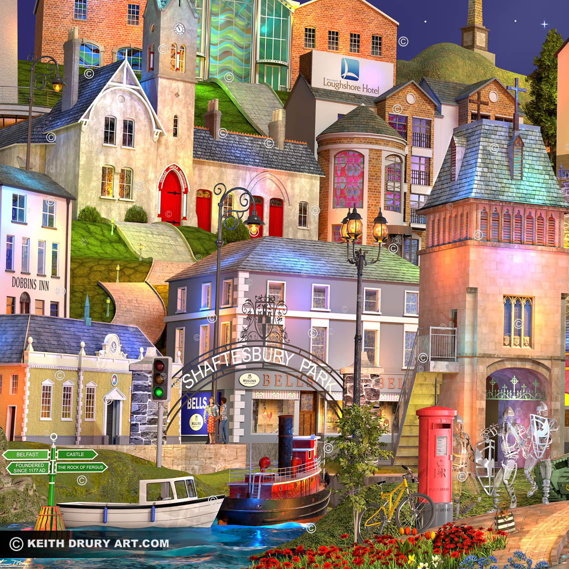 Keith Drury Art: World’s most colourful art. Taking the UK by storm.