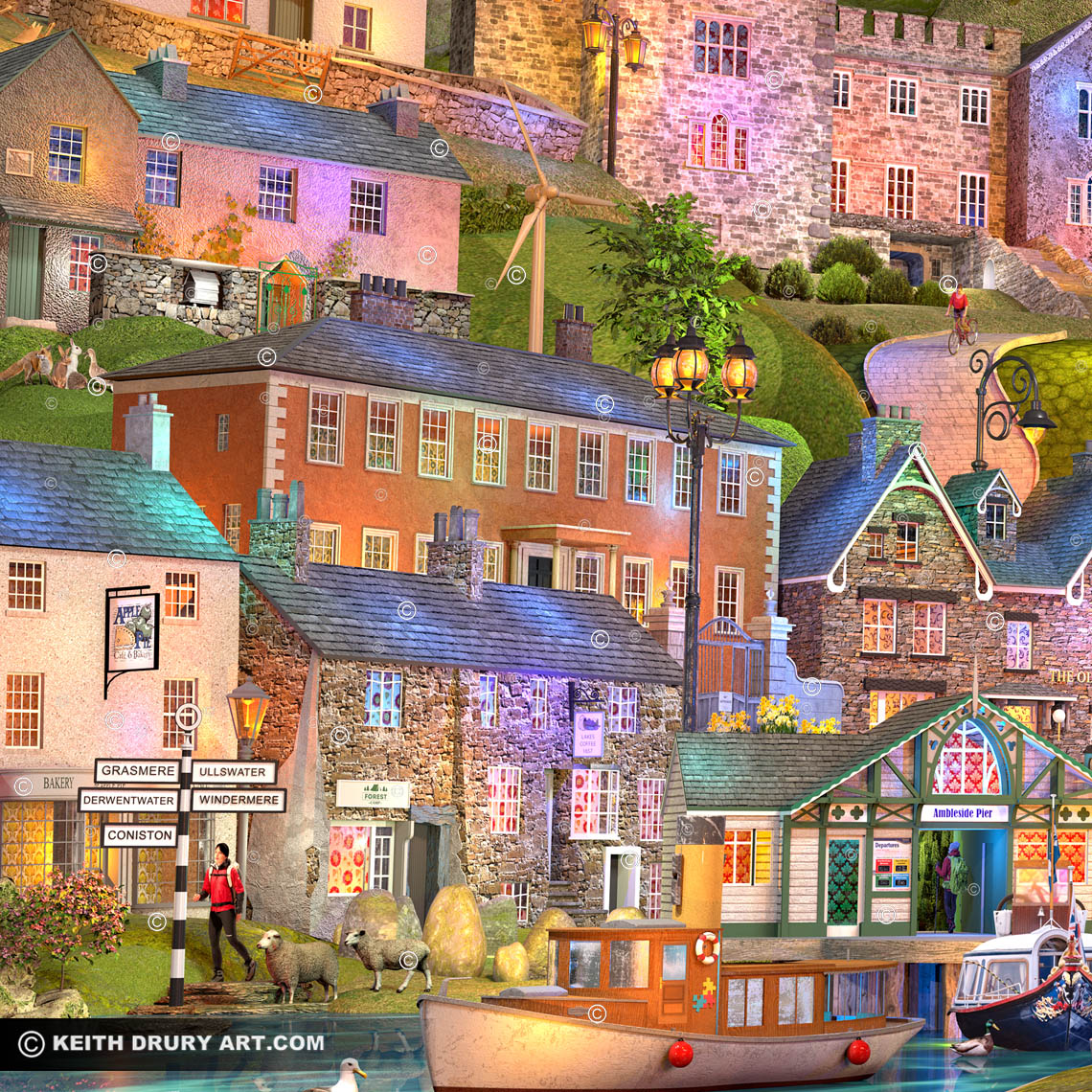 Keith Drury Art: World’s most colourful art. Taking the UK by storm.