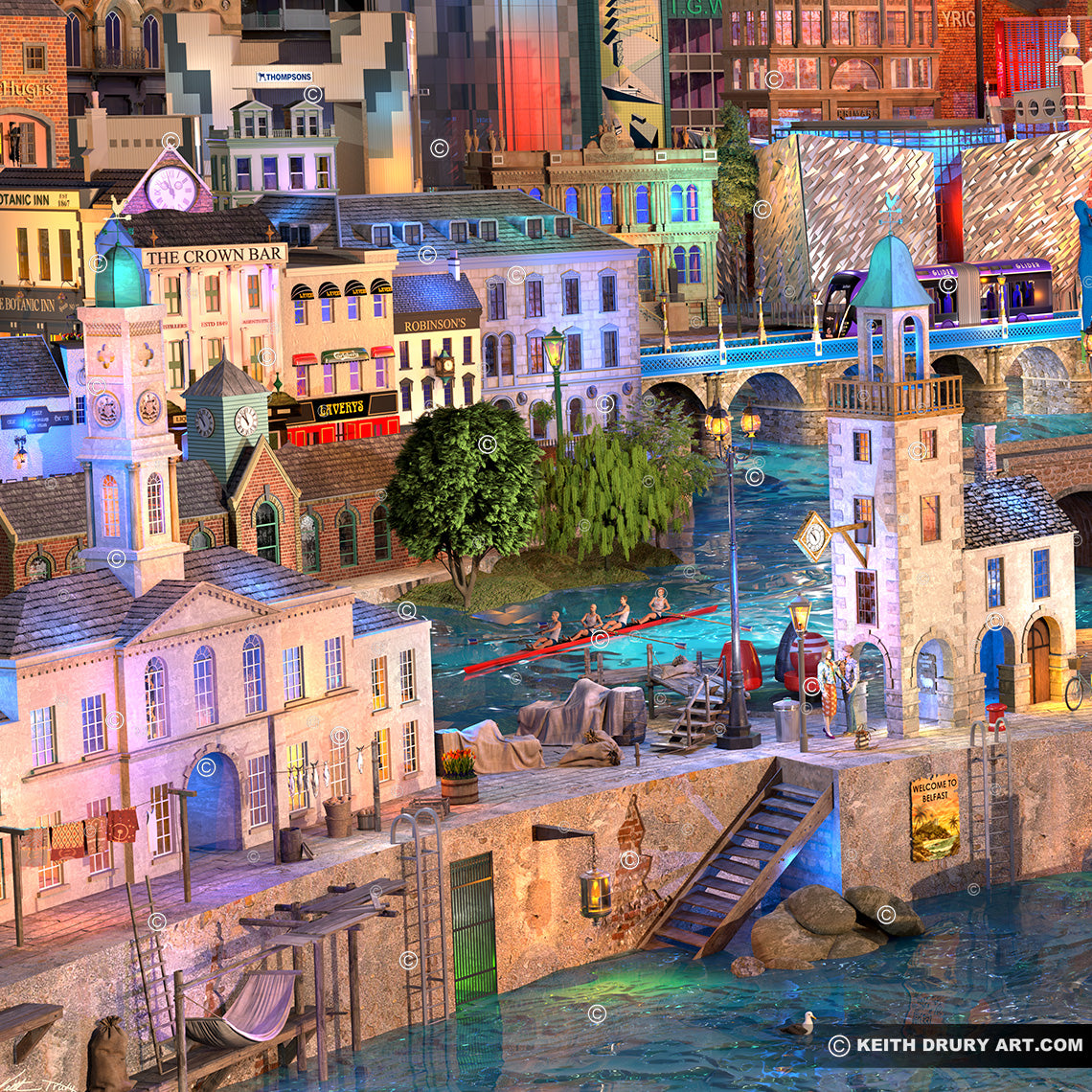 Keith Drury Art: World’s most colourful art. Taking the UK by storm.