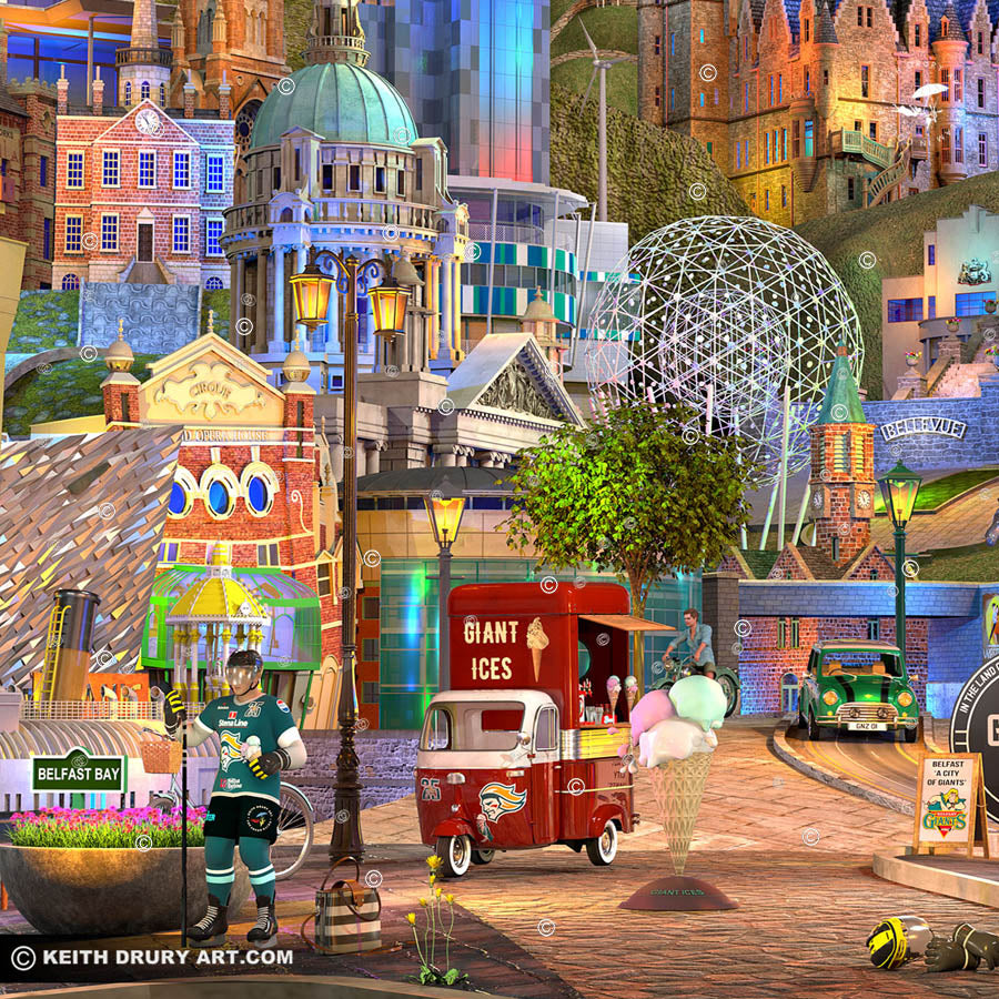 Keith Drury Art: World’s most colourful art. Taking the UK by storm.