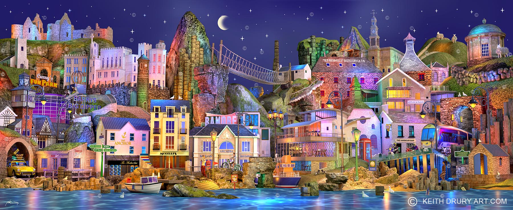 Keith Drury Art: World’s most colourful art. Taking the UK by storm.
