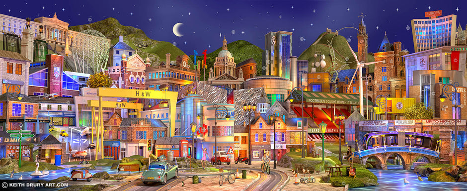 Keith Drury Art: World’s most colourful art. Taking the UK by storm.