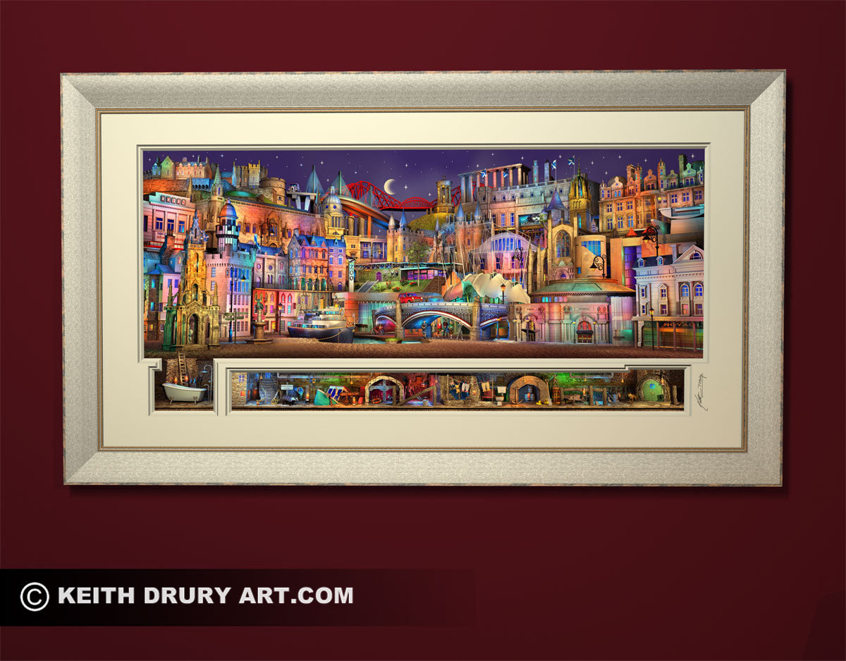 Edinburgh Burrows – Keith Drury Art