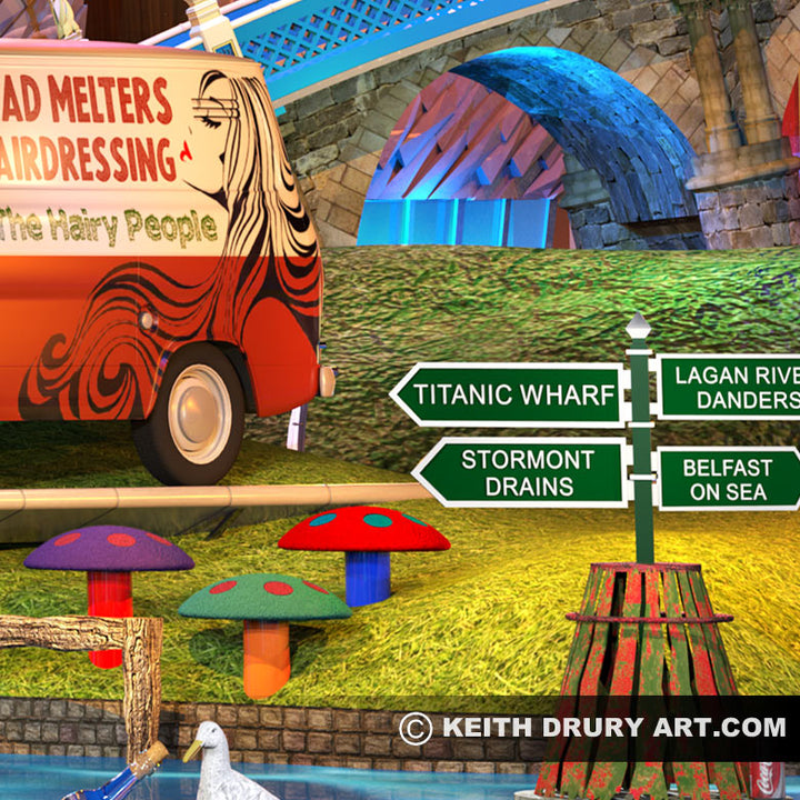 Keith Drury Art: World’s most colourful art. Taking the UK by storm.